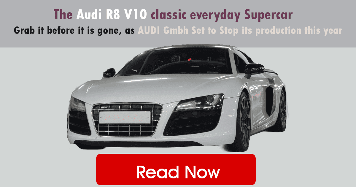 The Audi R8 V10 classic everyday supercar, Grab it before it is gone ...