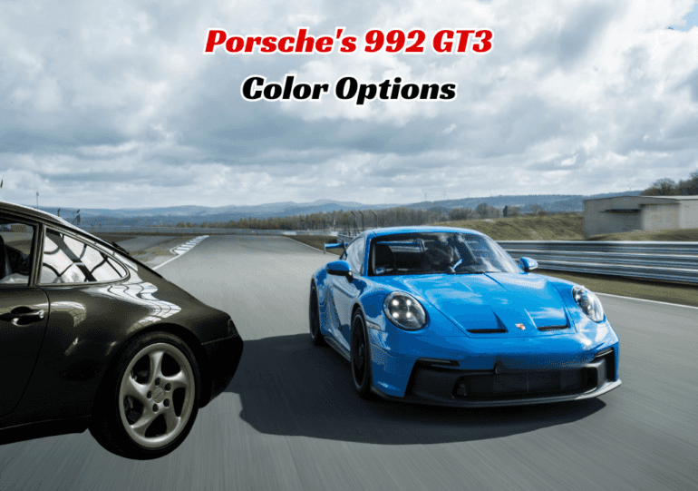 Porsche's 992 GT3, that is race track ready, and legally driveable on road