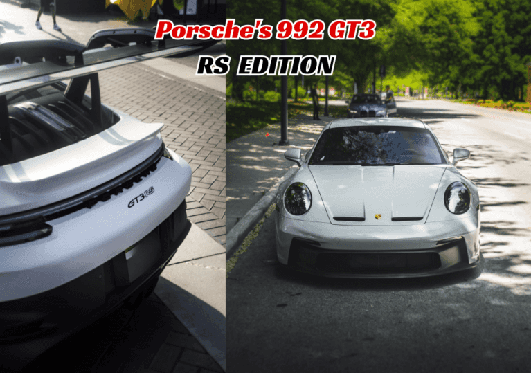 Porsche's 992 GT3, that is race track ready, and legally driveable on road