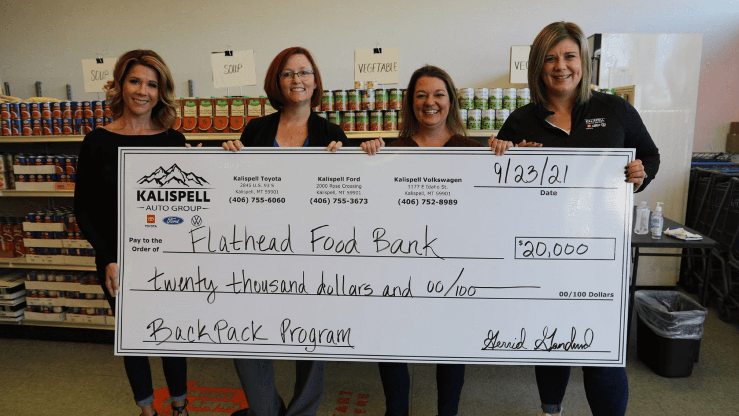 Flathead Food Bank Backpack Program | Kalispell Volkswagen