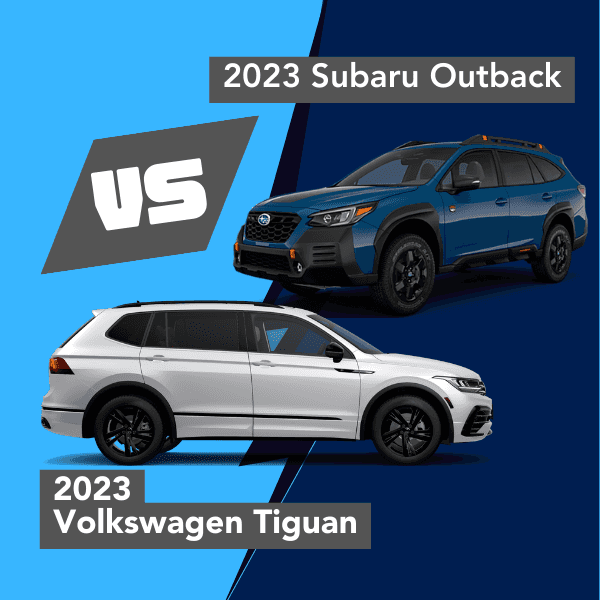 2023 Volkswagen Tiguan vs. 2023 Subaru Outback | Kalispell VW