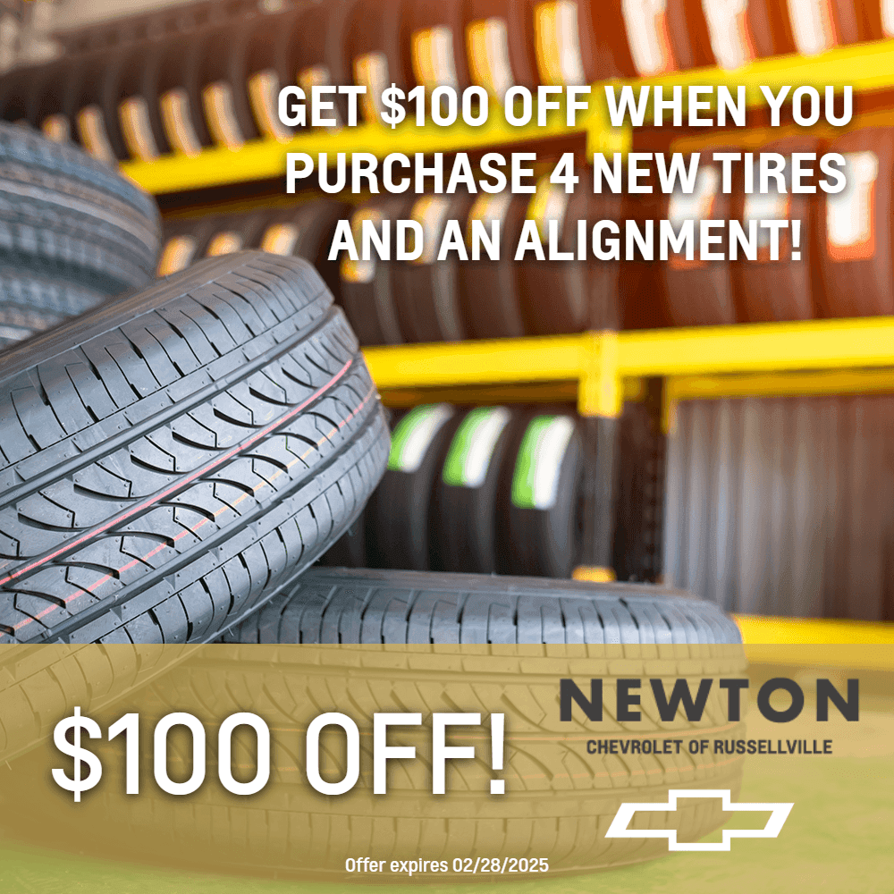 Auto Service & Parts Specials | Newton Chevrolet Russellville, Llc