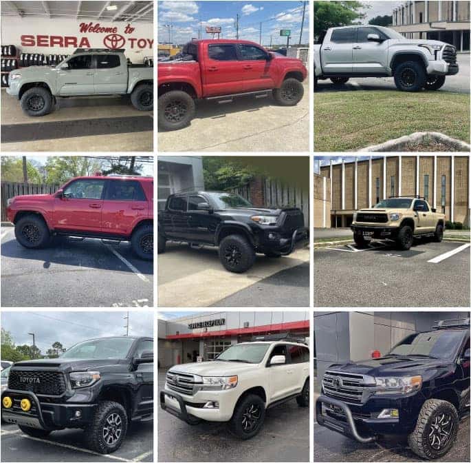 Customize Your Ride | Serra Toyota of Decatur