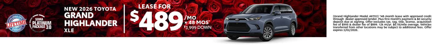 New Toyota Grand Highlander for Sale in Decatur, AL