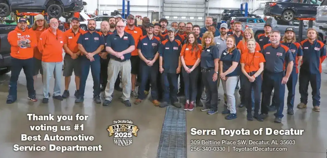 Toyota Service Center in Decatur, AL | Auto Repair & Parts