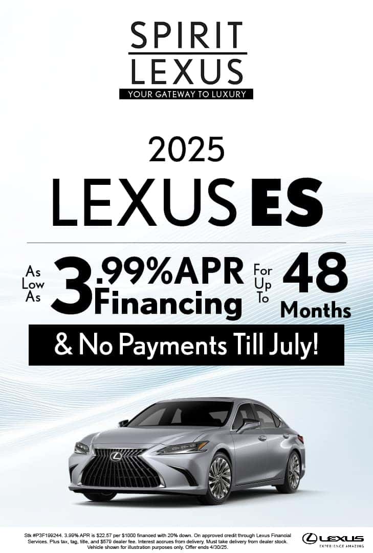 Lexus Offers and Incentives | Spirit Lexus in St. Louis