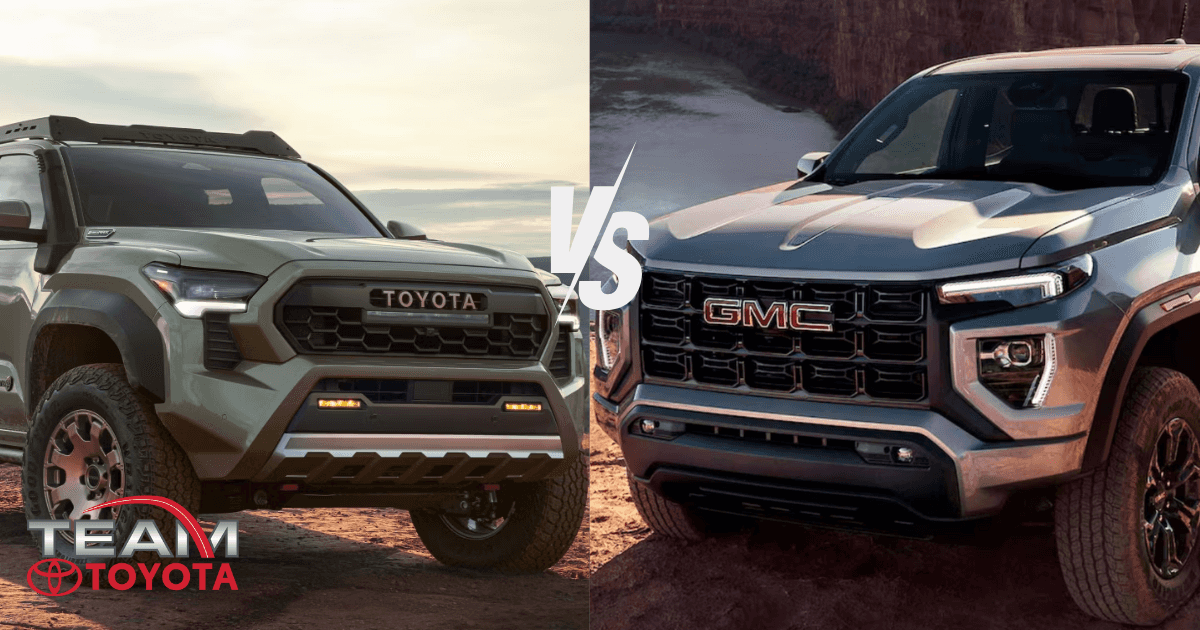 Toyota Tacoma vs. GMC Canyon: Which Midsize Truck is Right for You ...