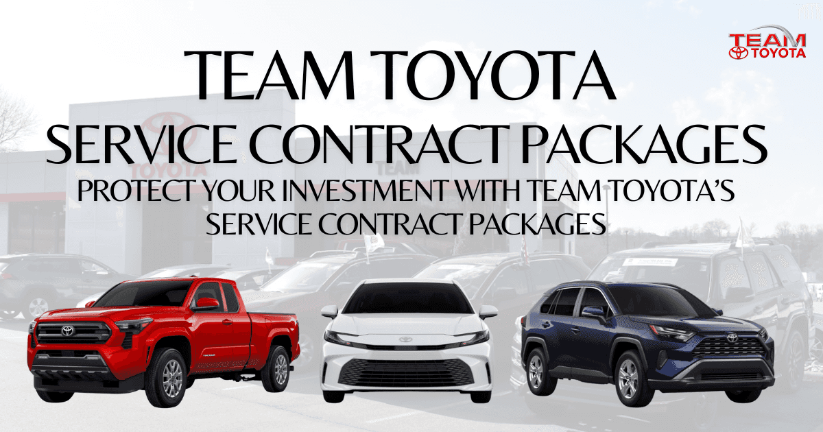 Service Contract Packages | Team Toyota - OH