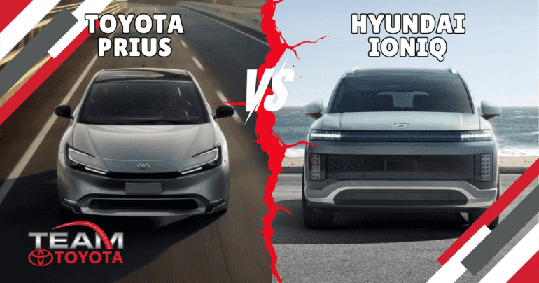 2026 Toyota Prius vs Hyundai Ioniq Hybrid Comparison | Team Toyota in ...