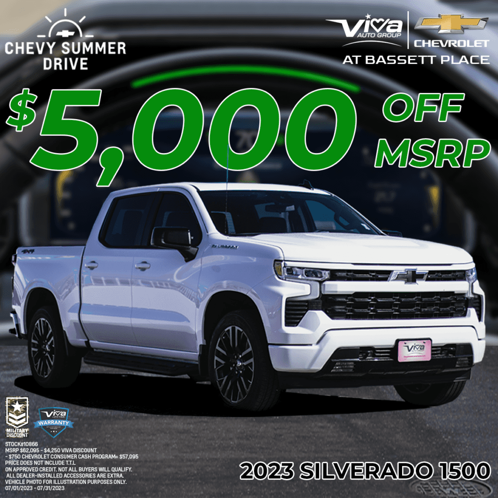 Current New Chevrolet Specials Offers | Viva Chevrolet