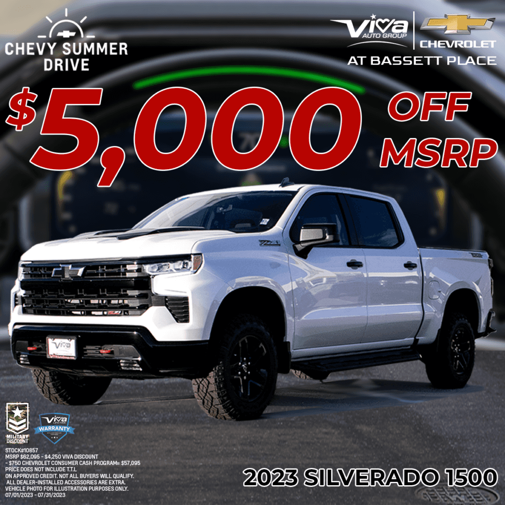 Current New Chevrolet Specials Offers | Viva Chevrolet