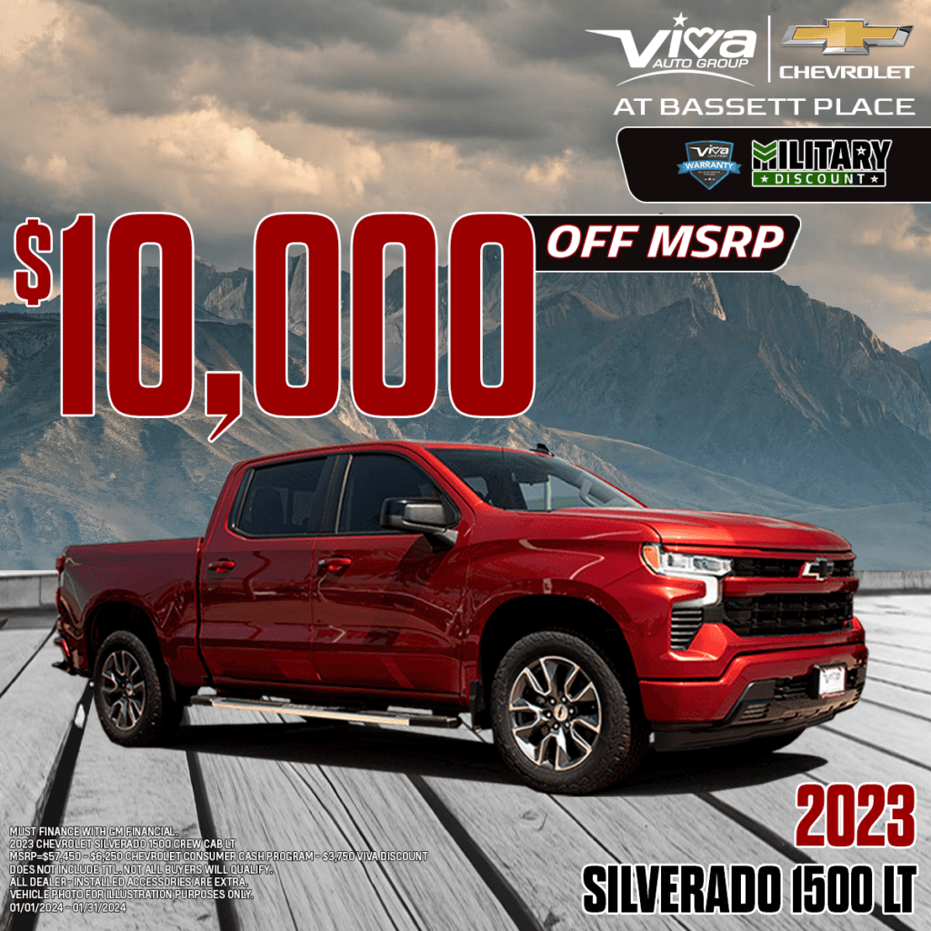Current New Chevrolet Specials Offers | Viva Chevrolet